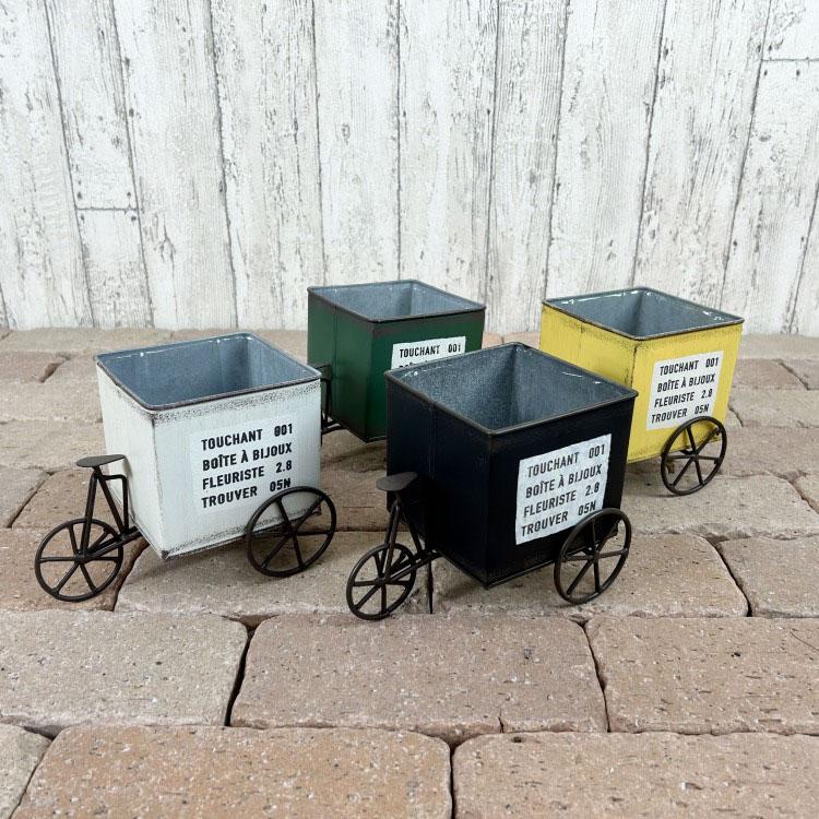 植木鉢・おしゃれ・テラコッタ アイアンリメイクポット UN110-170 W10.5cm x H13cm :UN110-170:植木鉢とテラコッタの専門店 鉢人 - 通販 - Yahoo!ショッピング