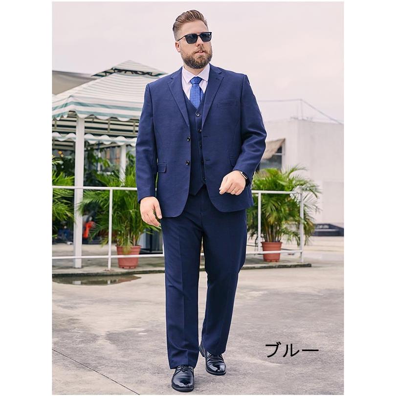 スーツ メンズ ビジネススーツ 大きいサイズ フォーマル パーティー