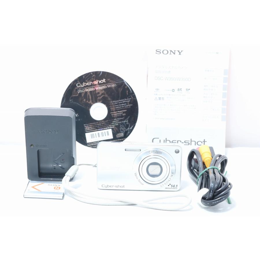 極上品 SONY ソニー デジタルカメラ Cybershot W350 シルバー DSC-W350/S : ひよこ亭 - 通販 - Yahoo ...