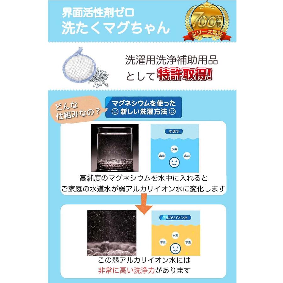 宮本製作所 洗濯マグちゃん マグネシウム ベビーマグちゃん 70g 2個セット 洗たくマグちゃん メーカー公認 洗濯ネット付き 洗濯 部屋干し 消臭 洗浄 除菌 : サニートレーディング ...