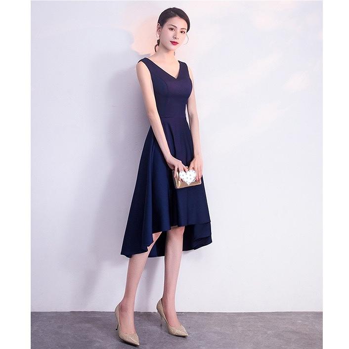 全5色 パーティードレス フィッシュテール ドレス 大人 ピアノ 発表会