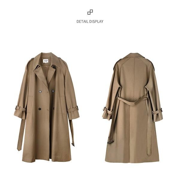 トレンチコート レディース 秋コート スプリングコート トレンチ