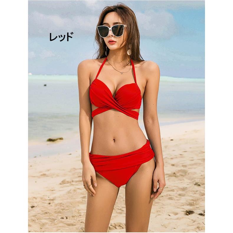 ビキニ 水着 レディース セクシー ワイヤー入り 2点セット 上下 ビキニ 水着 レディース セクシー ワイヤー入り 2点セット 上下