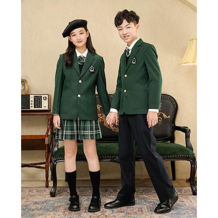 制服 上下セット キッズスーツ 女の子 男の子 フォーマル 卒業式 入園