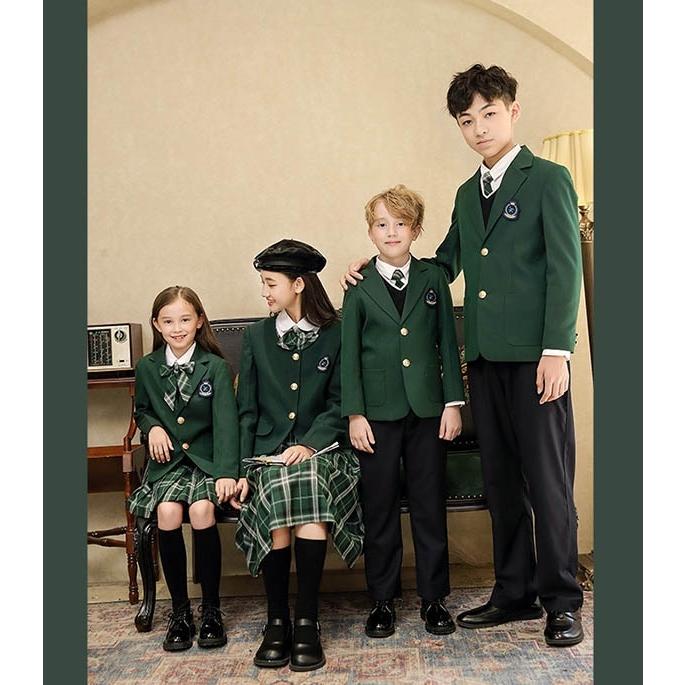 制服 上下セット キッズスーツ 女の子 男の子 フォーマル 卒業式 入園