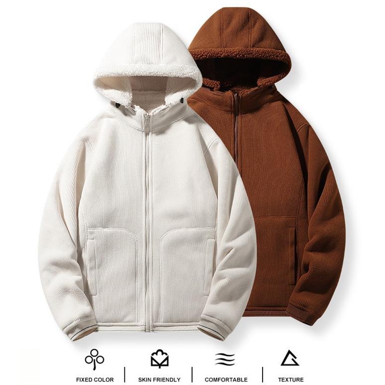 もこもこ リバーシブル パーカー 3way ボア ブルゾン メンズ レディース 防寒 大きいサイズ 裏返しOK ファスナー付き 男女兼用 カジュアル アウター 秋冬コート : マンテンショップ ...