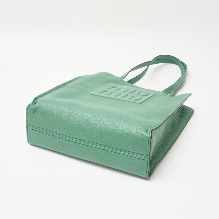 miu MIU ミュウミュウ マドラス レザー トートバッグ 5BG264 miu MIU ミュウミュウ マドラス レザー トートバッグ 5BG264