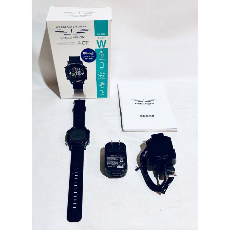 アサヒゴルフ EAGLE VISION watch ACE EV-933 BK ブラック : SHOP N - 通販 - Yahoo!ショッピング