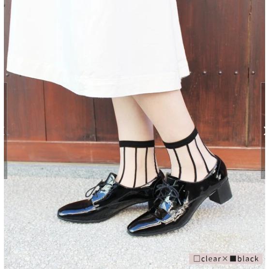 【3足セット】レディース 靴下 日本製 シースルー ソックス 透け感 綿混 シアーソックス ストライプ : gs01-99-3as : 靴下専科 Yahoo!店 - 通販 - Yahoo!ショッピング