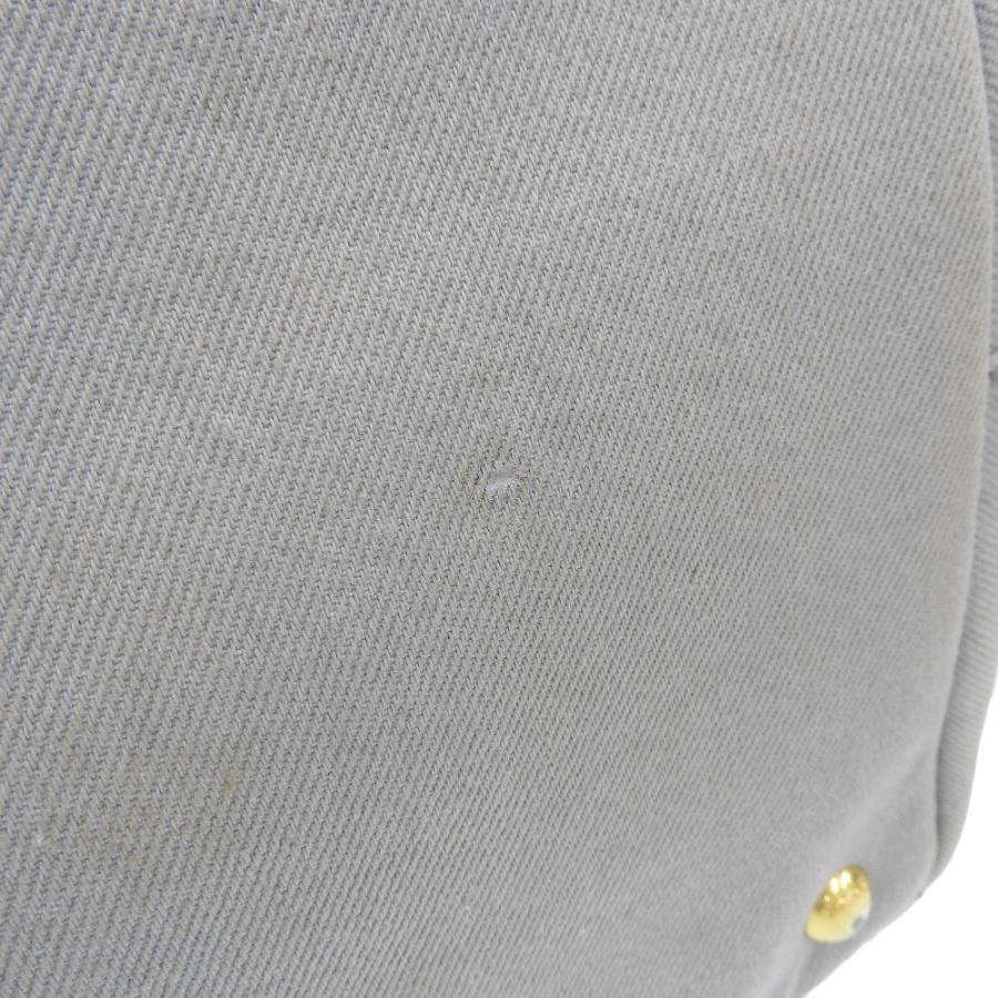 CANAPA プラダ PRADA カナパトート B1877B ロゴ ハンドバッグ バッグ デニム グレー 本物保証 保付 : 高島屋質店 - 通販 - Yahoo!ショッピング