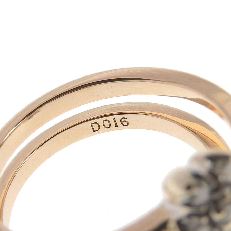 VENDOME AOYAMA ヴァンドーム青山 リング K18PG メレダイヤモンド0.16ct 花 フラワー かわいい オシャレ 7号 5.1g 本物保証 超美品 : 高島屋質店 - 通販 ...