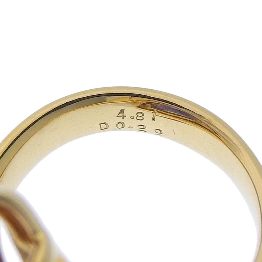 ジュネ JEUNET リング K18YG タンザナイト 4.81ct メレダイヤモンド 0.29ct 約11.5号 天然ゾイサイト 大きい 本物保証 鑑付 新品同様 : 高島屋質店 - 通販 ...