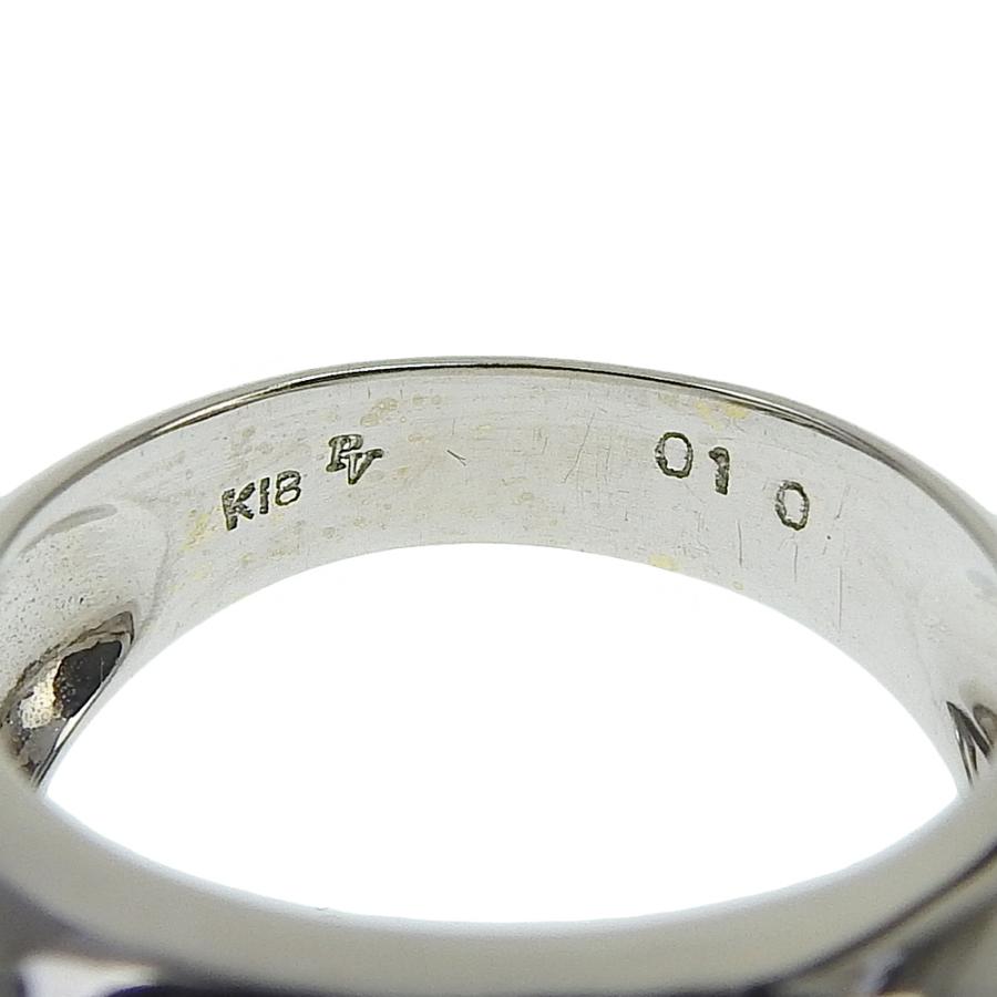 Ponte Vecchio ポンテヴェキオ PONTE VECCHIO リング 指輪 K18WG シェル メレダイヤ 0.10ct 約11号 貝殻 フラワー 花 本物保証 新品同様 : 高島屋 ...