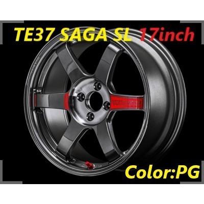 RAYS 【展示品に付き在庫あり】Volk Racing TE37 SAGA SL SIZE:7.5J-17 +31(F3) PCD:100 ...