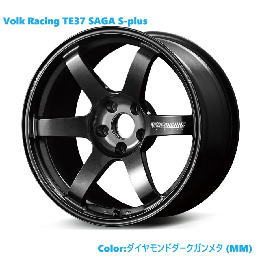 RAYS 【納期要確認】TE37 SAGA S-plus SIZE:9.5J-19 +55(F1) PCD:120-5H Color:MM ...