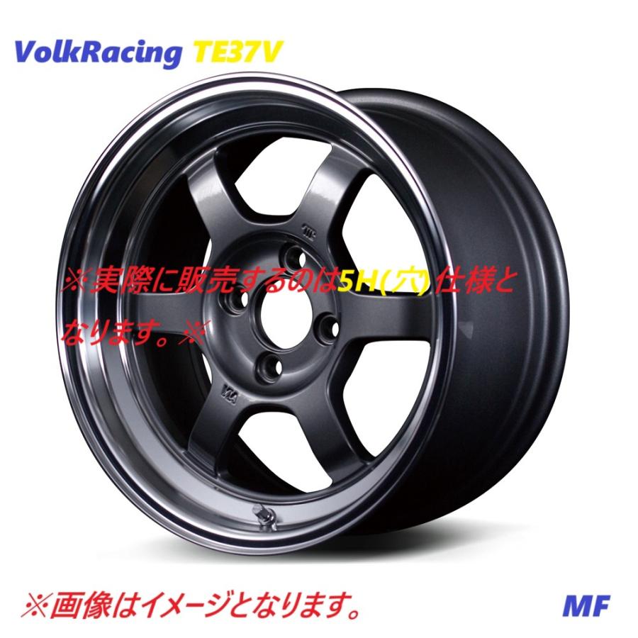 RAYS 【納期要確認】VolkRacing TE37V SIZE:9J-17 ET:+36 PCD:100-5H Color:MF ホイール ...