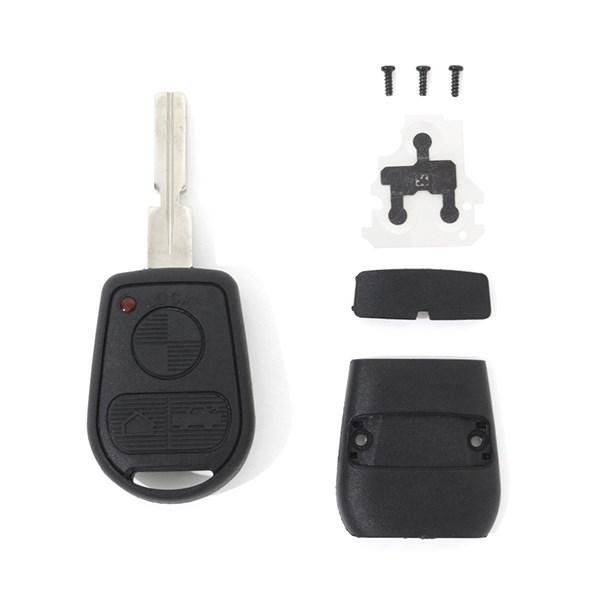 ю 【メール便送料無料】 BMW F10 ブランクキー HU58 表面3ボタン 内溝 40mm×10mm スペアキー 合鍵 キーレス リモコン ...