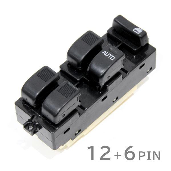 ю 交換に！ パワーウインドウスイッチ [ 12P+6P ] ダイハツ テリオスキッド J111G/J131G 純正適合品番： 84820 ...