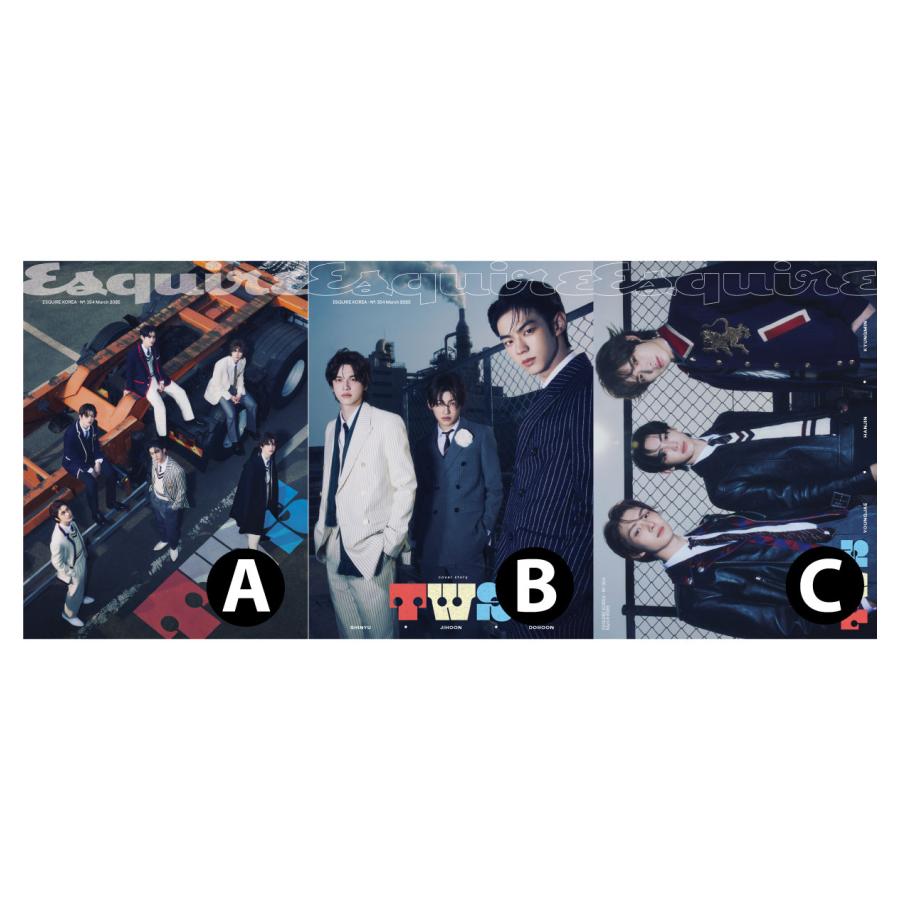 【VER選択】【和訳付】2025年 3月号 ESQUIRE KOREA TWOUS ツーアス 画報 インタビュー 韓国 雑誌 マガジン【安心 ...