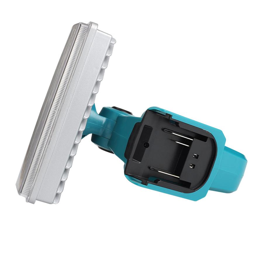 Longsafe マキタ 互換品 充電式 フラッドライト LED ライト 投光器 ワークライト USB 小型 18V 14.4V makita バッテリー 対応 3300ルーメン 8インチ L ...
