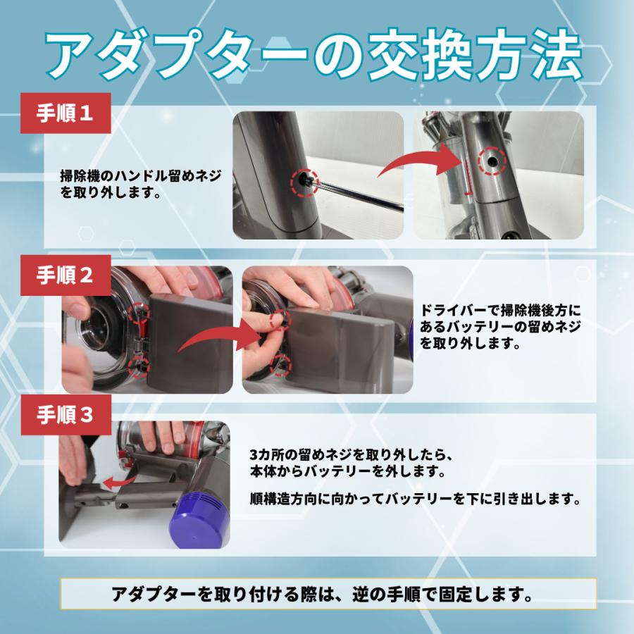 Longsafe ダイソン Dyson V7/V8 マキタ makita 変換 アダプター 18V バッテリー 互換 V7 V8前期 (MT18DSV7V8) : Shop68 - 通販 ...