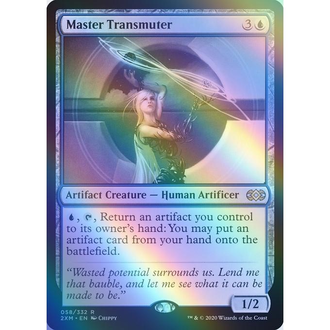 MTG 青/英語版 《練達の変成者/Master Transmuter》★FOIL★ ダブルマスターズ 2XM : ツクモヤ ヤフー店 ...