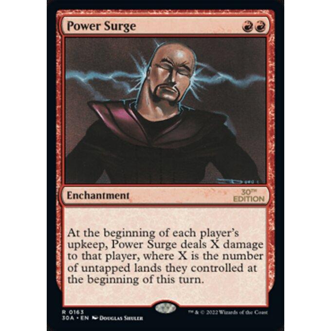 MTG 赤/英語版 《魔力の奔流/Power Surge》30th Anniversary Edition 30A :30AEN163:ツクモ ...