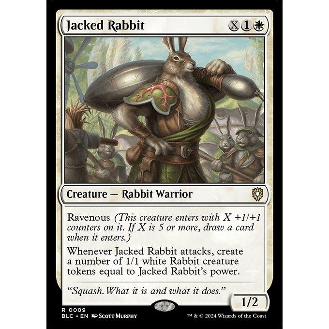 MTG 白/英語版 (009)《頑健な兎/Jacked Rabbit》ブルームバロウ：統率者 BLC 白R : ツクモヤ ヤフー店 - 通販 ...