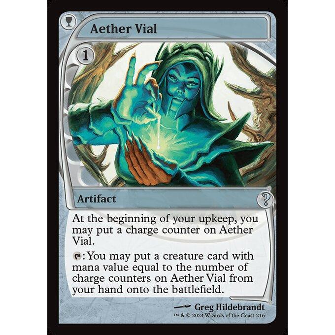 MTG 無/英語版 (216)《霊気の薬瓶/Aether Vial》ミステリーブースター2 MB2 無U : ツクモヤ ヤフー店 - 通販 - Yahoo!ショッピング