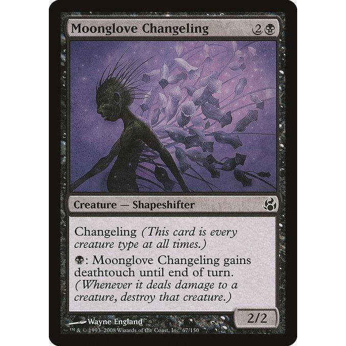 MTG 黒/英語版 《ツキノテブクロの変わり身/Moonglove Changeling》★FOIL★ モーニングタイド MOR :MORENF067:ツクモヤ ヤフー店 - 通販 ...