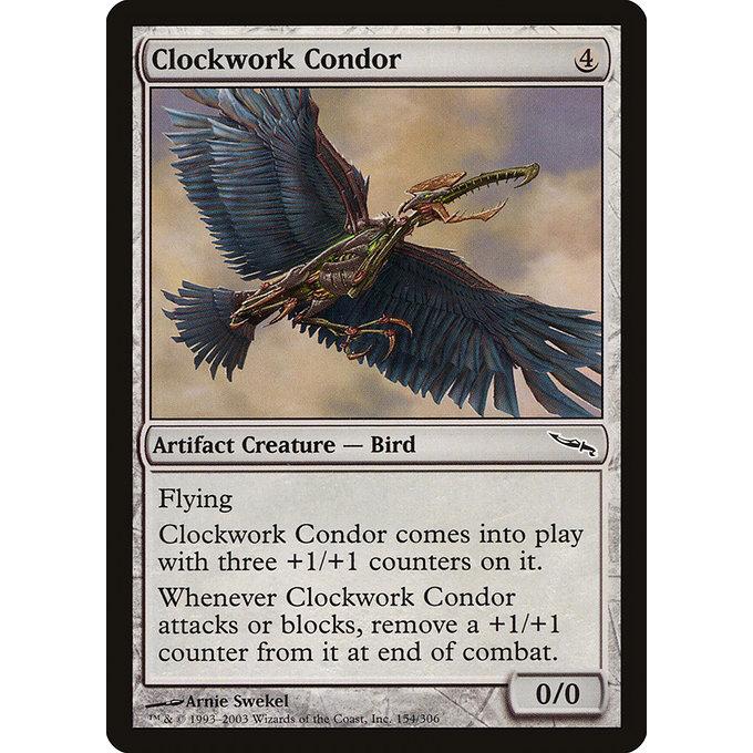 MTG 無/英語版 《機械仕掛けのコンドル/Clockwork Condor》ミラディン MRD : ツクモヤ ヤフー店 - 通販 - Yahoo!ショッピング