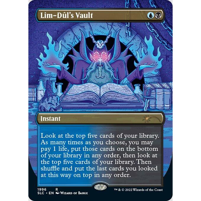MTG 金/英語版 《リム＝ドゥールの櫃/Lim-Dul's Vault》 Secret Lair SLD : ツクモヤ ヤフー店 - 通販 ...