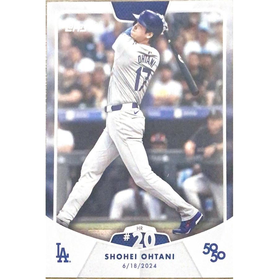 2024 Topps Shohei Ohtani 50/50 《#20HR Ohtani》大谷翔平 : ツクモヤ ヤフー店 - 通販 - Yahoo!ショッピング