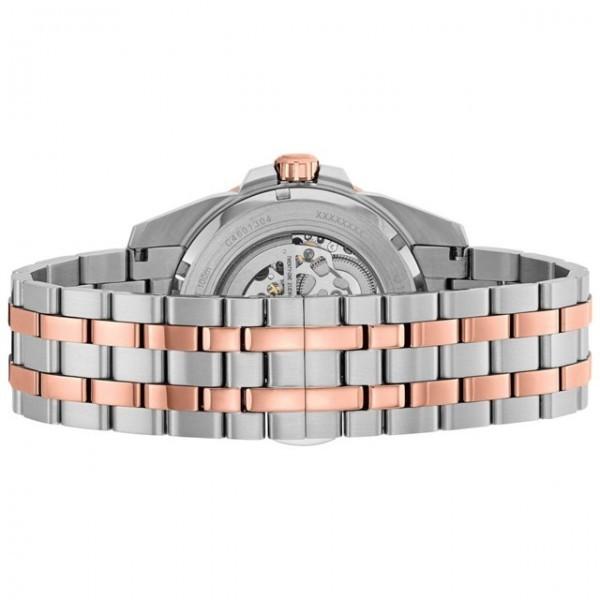 BULOVA BULOVA【正規品】ブローバ クラシック スケルトン ステンレス ローズゴールド ローマンインデックス 自動巻 メタルバンド ...