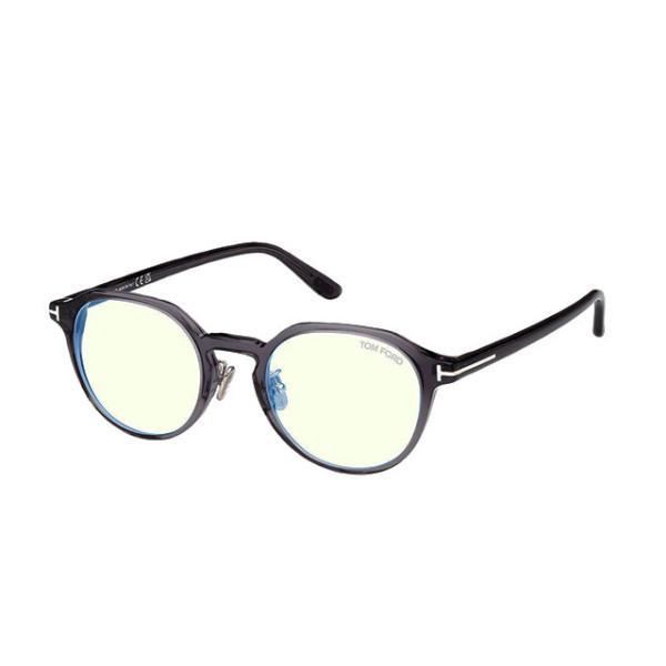 トムフォード TOM FORD クラウンパント クリアグレー ブルーブロックレンズ FT5924-DB-020-51 ユニセックス メガネフレーム : ft5924db-020 ...