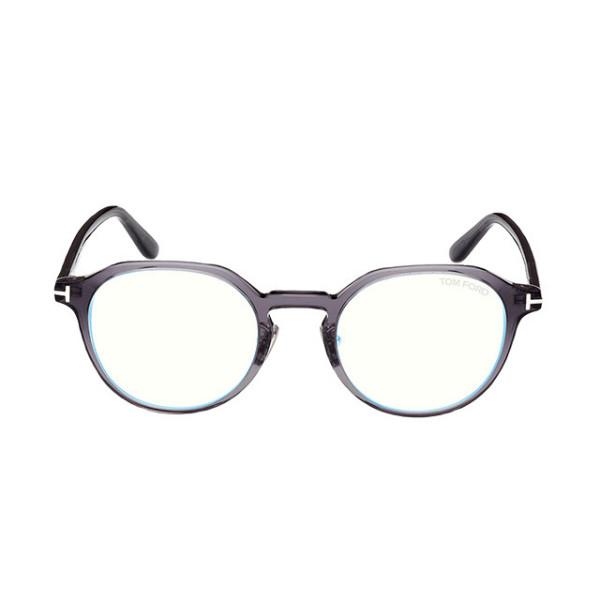 トムフォード TOM FORD クラウンパント クリアグレー ブルーブロックレンズ FT5924-DB-020-51 ユニセックス メガネフレーム : ft5924db-020 ...