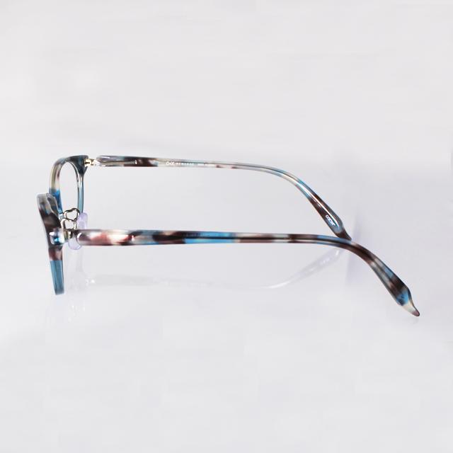 O&X NewYork 【サバエ産】ーアンドエックス セミフォックスタイプ ブラウン＆ブルー OP-J49-C04 レディース : proshopb1 - 通販 - Yahoo!ショッピング