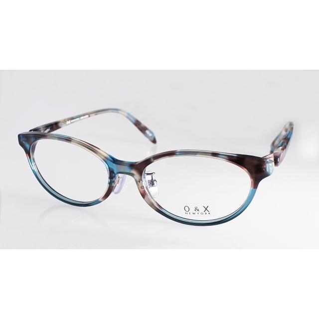 O&X NewYork 【サバエ産】ーアンドエックス セミフォックスタイプ ブラウン＆ブルー OP-J49-C04 レディース : proshopb1 - 通販 - Yahoo!ショッピング