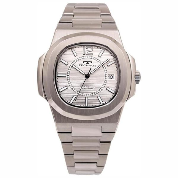 TECHNOS（テクノス） 国内正規品 シルバーストライプダイアル ステンレス製 T9C23SS メンズ : proshopb1 - 通販 - Yahoo!ショッピング