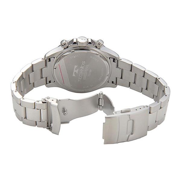 TECHNOS（時計） テクノス 国内正規品 即納 TECHNOS DTクロノグラフ ソーラー発電 ホワイトダイアル TE4001SW ステンレス メンズ : proshopb1 - 通販 ...