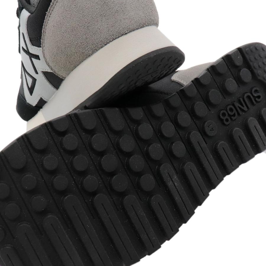 SUN68 サンシックスティーエイト スニーカー メンズ レザー x ナイロン ブラック 黒 : スーツ&ファッションTheShopBIOS - 通販 - Yahoo!ショッピング