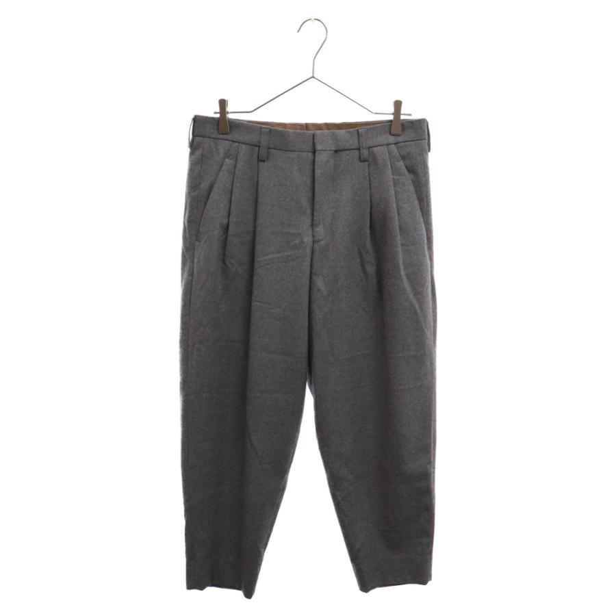 kolor カラー 20AW 2タックウールワイドスラックス パンツ グレー 20WCM-P22118S : BRING Yahoo!ショップ - 通販 - Yahoo!ショッピング