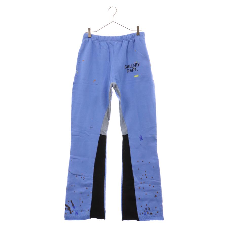 GALLERY DEPT. ギャラリーデプト GD LOGO PAINTED FLARE SWEAT PANTS ペイント加工 フレア ...