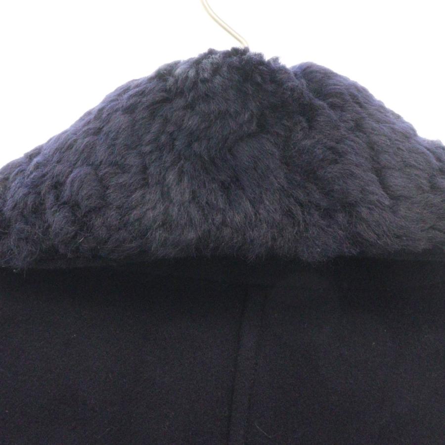 JIL SANDER ジルサンダー ファー付きオーバーサイズピーコート JIL SANDER ジルサンダー ファー付きオーバーサイズピーコート