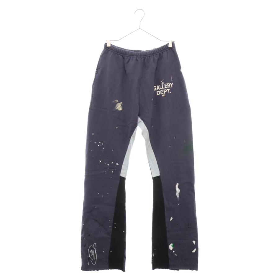 GALLERY DEPT. ギャラリーデプト GD LOGO PAINTED FLARE SWEAT PANTS ペイント加工 フレア ...