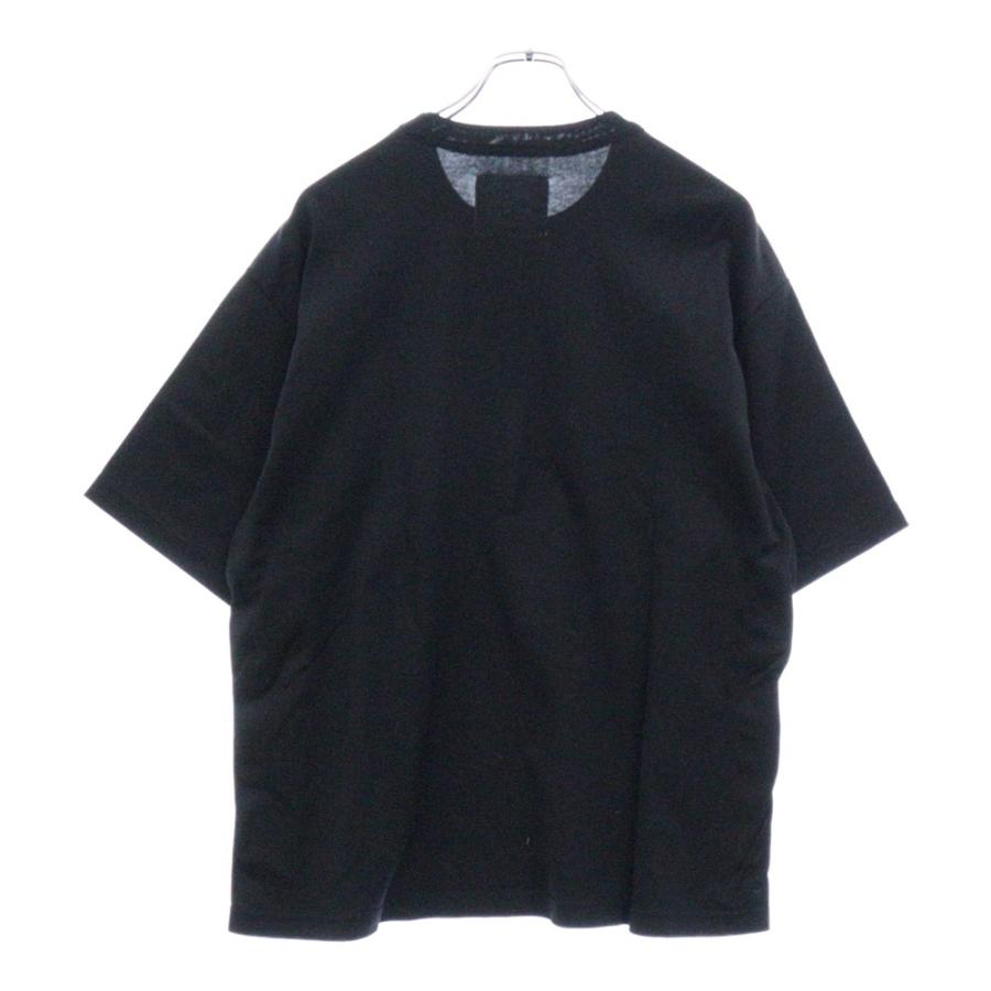 sacai サカイ 23SS Sロゴ刺繍 サイドスナップ コットンジャージー ポケット付き半袖Tシャツ クルーネック ブラック 23-03029M : BRING Yahoo!ショップ ...