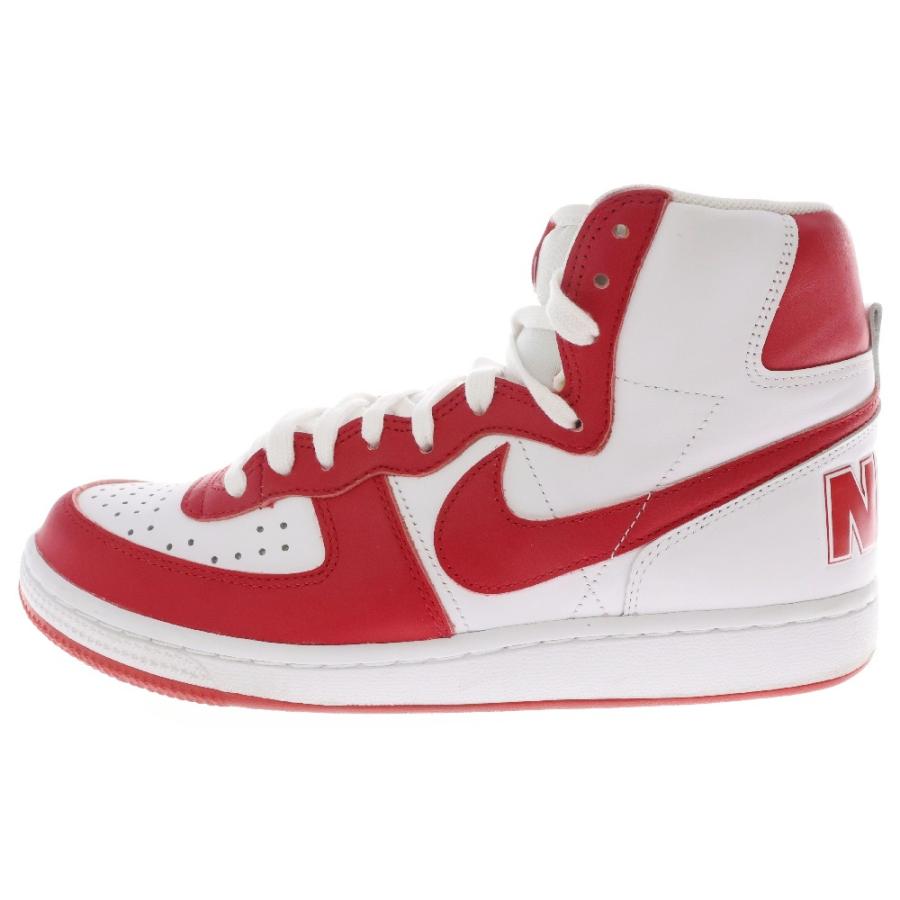 NIKE ナイキ TERMINATOR HIGH FJ4454-100 ターミネーター ハイカットスニーカー ホワイト/ユニバーシティーレッド ...