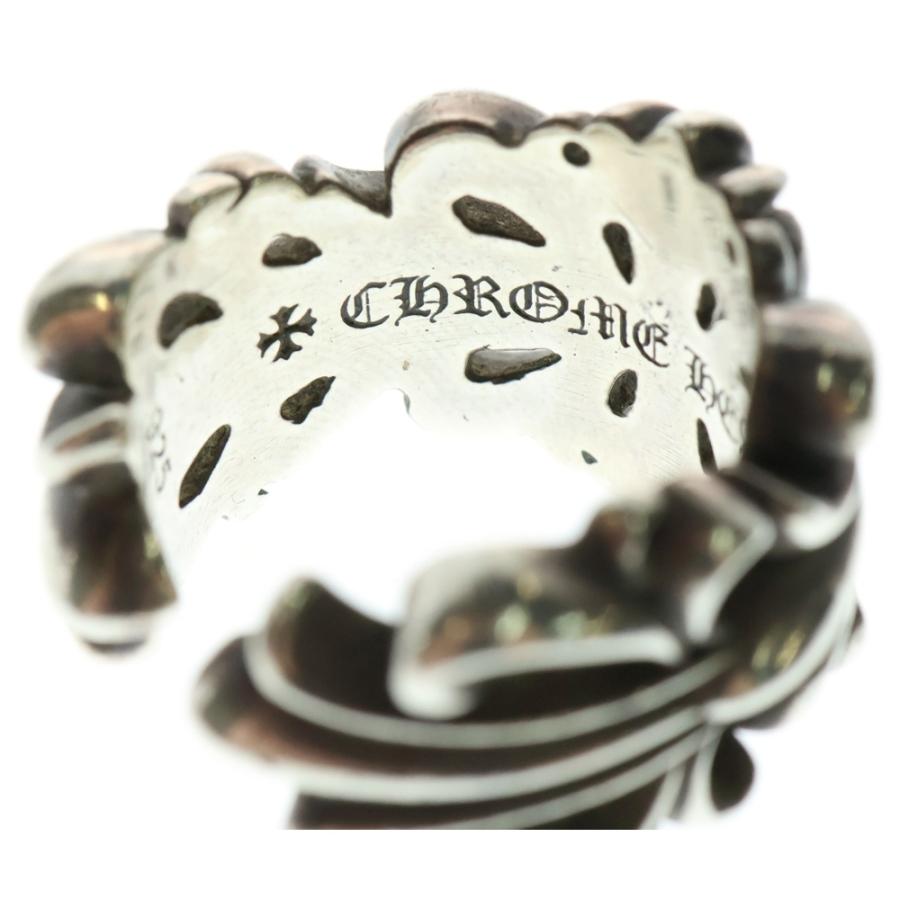 CHROME HEARTS クロムハーツ DBL FLRL CRS ダブルフローラルクロス リング シルバー BCA390 : BRING Yahoo!ショップ - 通販 - Yahoo!ショッピング
