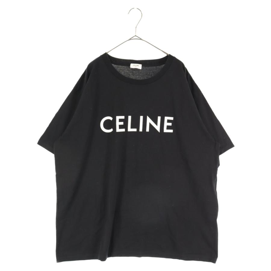 CELINE セリーヌ 22AW ルーズ ロゴプリントデザイン 半袖Tシャツ カットソー ホワイト 2X681671Q : BRING Yahoo!ショップ - 通販 - Yahoo!ショッピング
