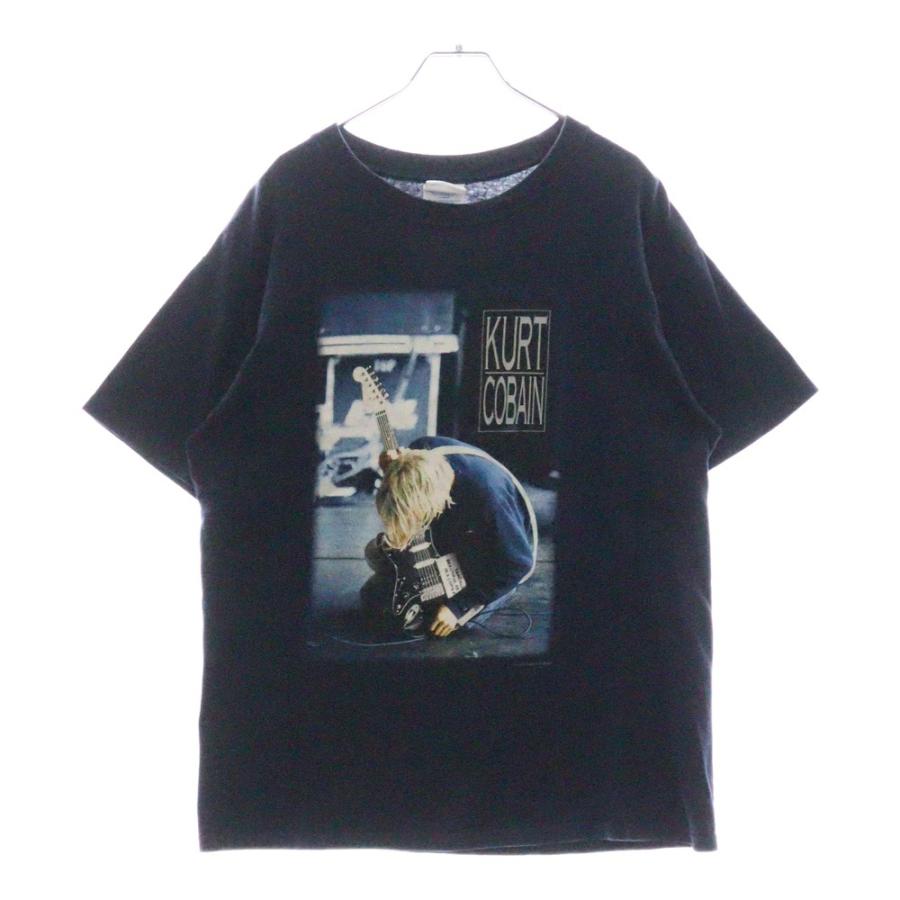 VINTAGE ヴィンテージ 00s NIRVANA KURT COBAIN 2000 ニルヴァーナ カートコバーン Tシャツ 半袖カットソー ネイビー : BRING Yahoo!ショップ ...